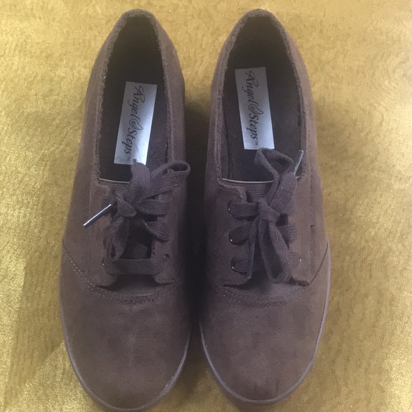 ANGEL STEPS | Shoes | Angel Steps Tm Brown Women Shoes 55 | Poshmark